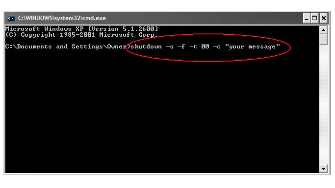 GTT tricks - How to Shutdown and Restart in dos command - Grand ...