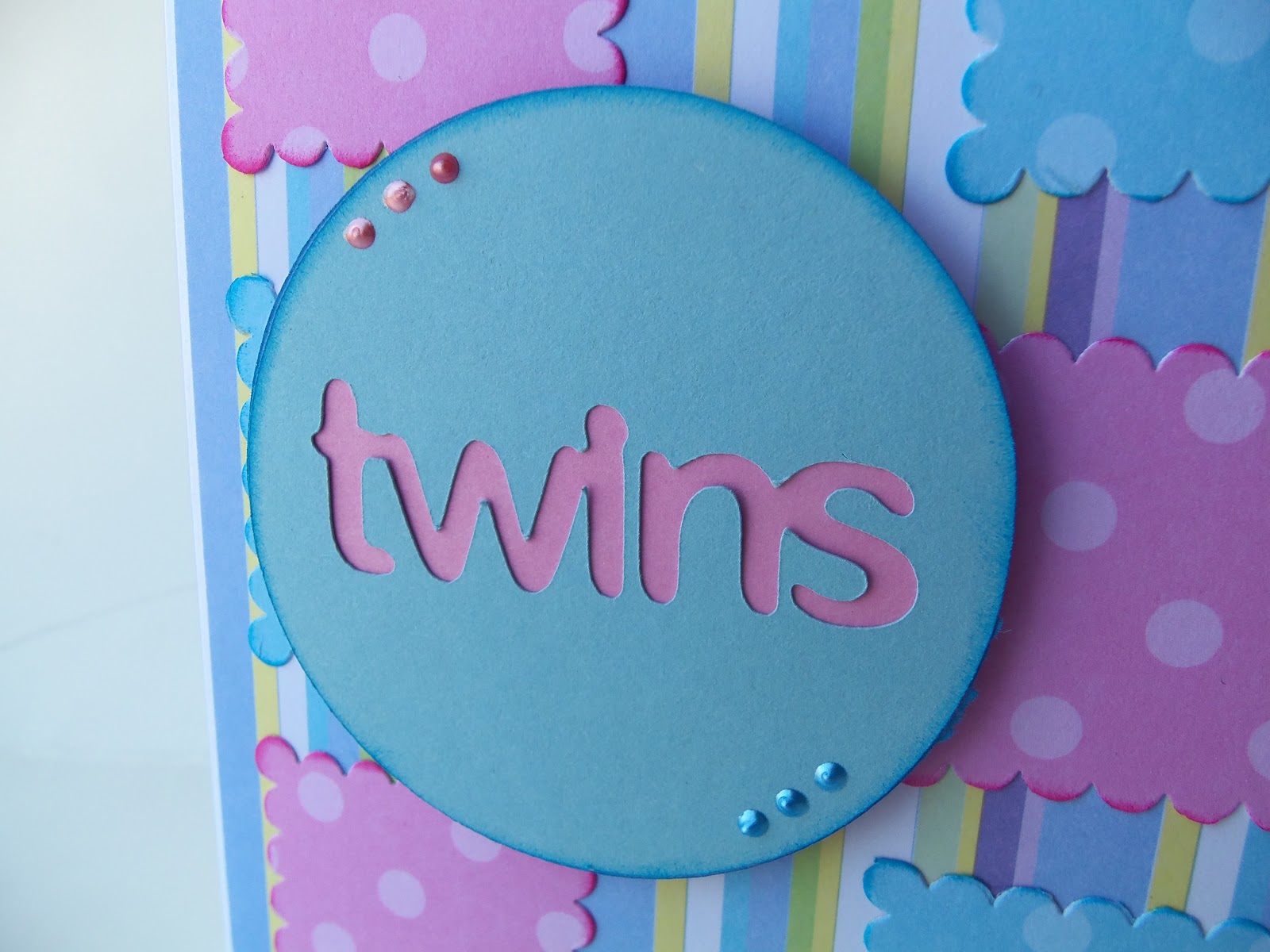 DoubleClick Connections LLC: Twins Baby Card!