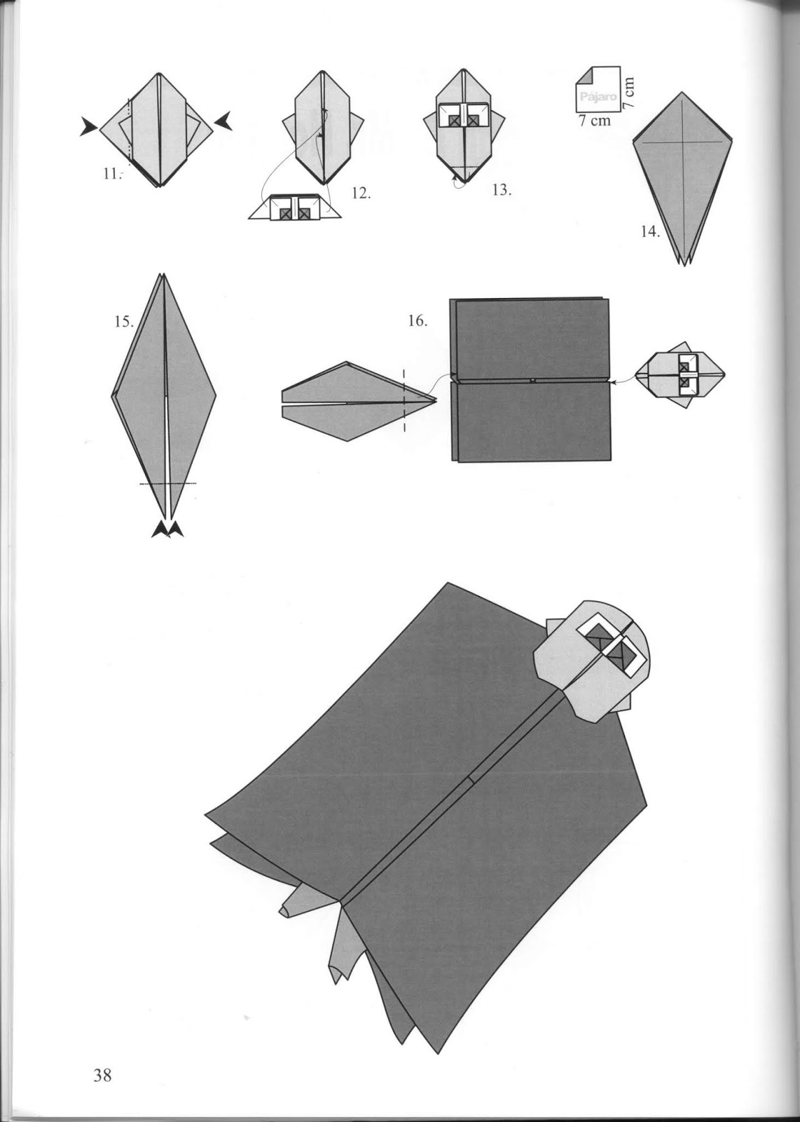 Origami Cartoon 4 Original - Ruby Book Origami