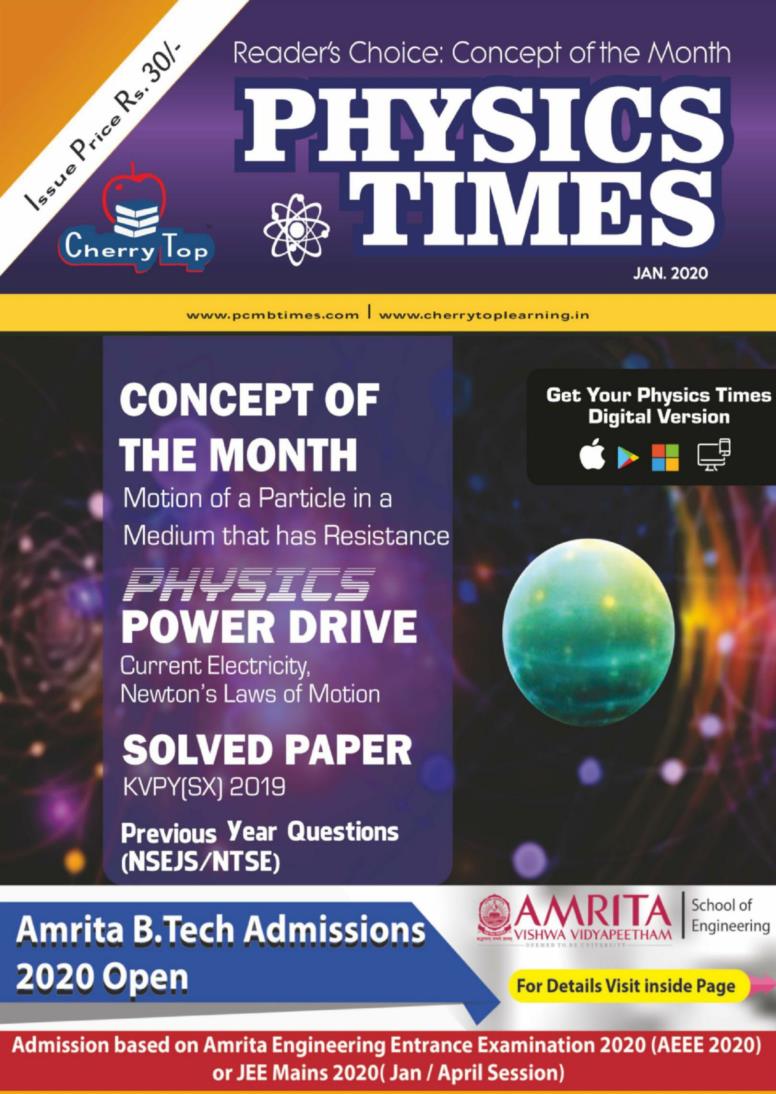 Physics Time || Magazine || January 2020