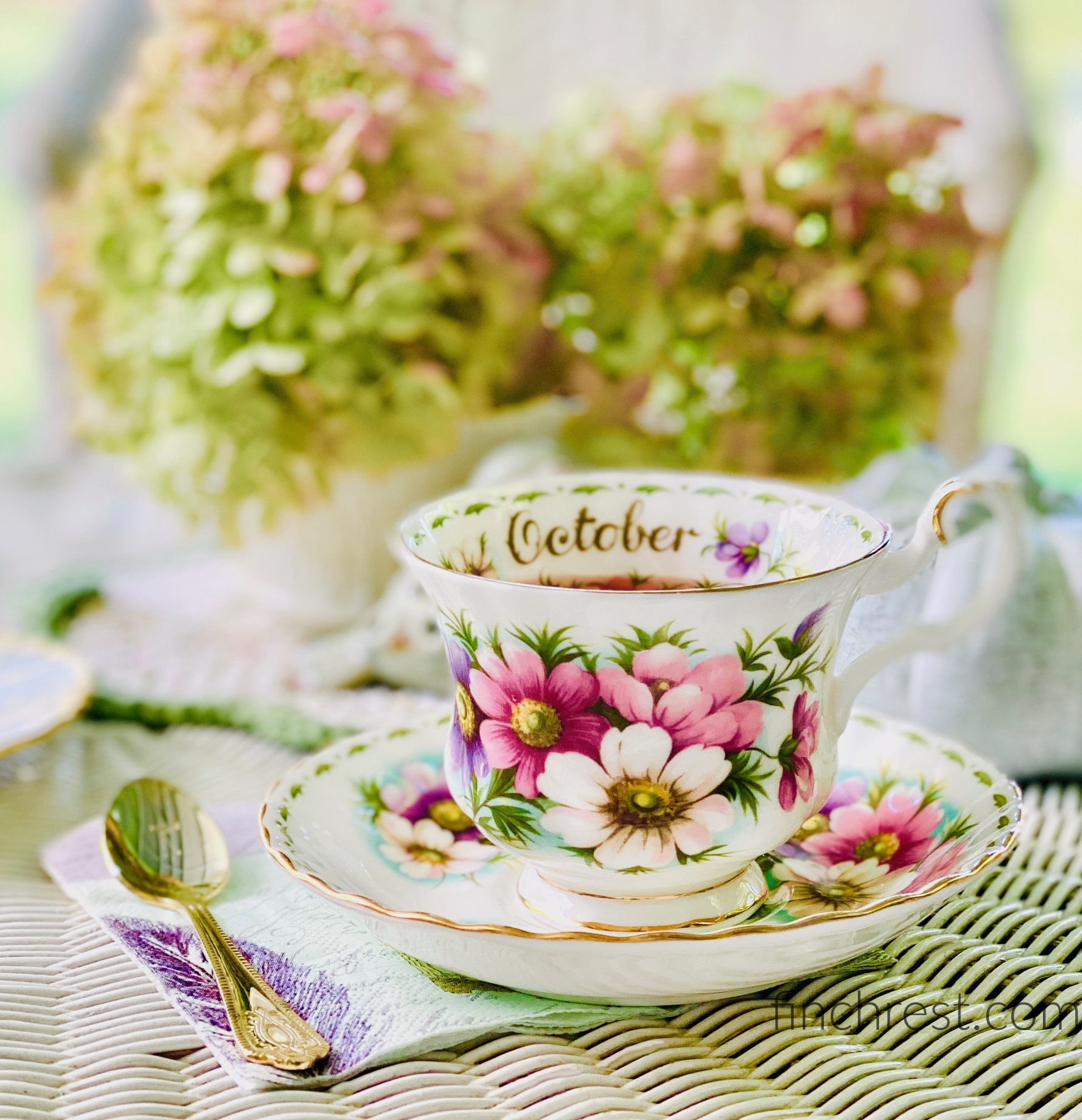 The Nest at Finch Rest: Lovely October Birthday Tea