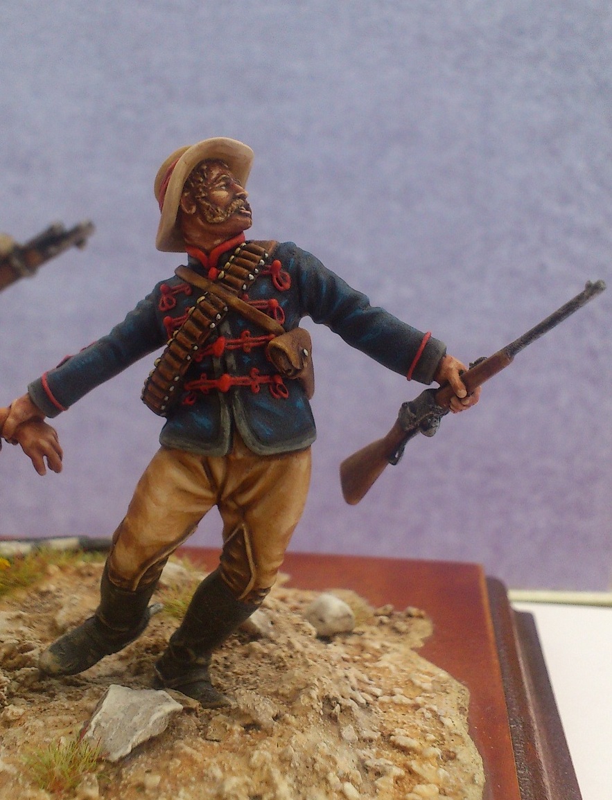 ---PAINTED HEROES---: Zulu War Islandwhana Beneito Miniatures 54mm