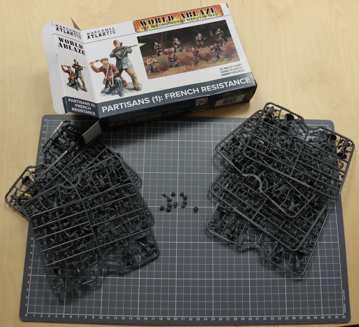 Battle Brush Studios: Review: Wargames Atlantic Partisans(1): French ...