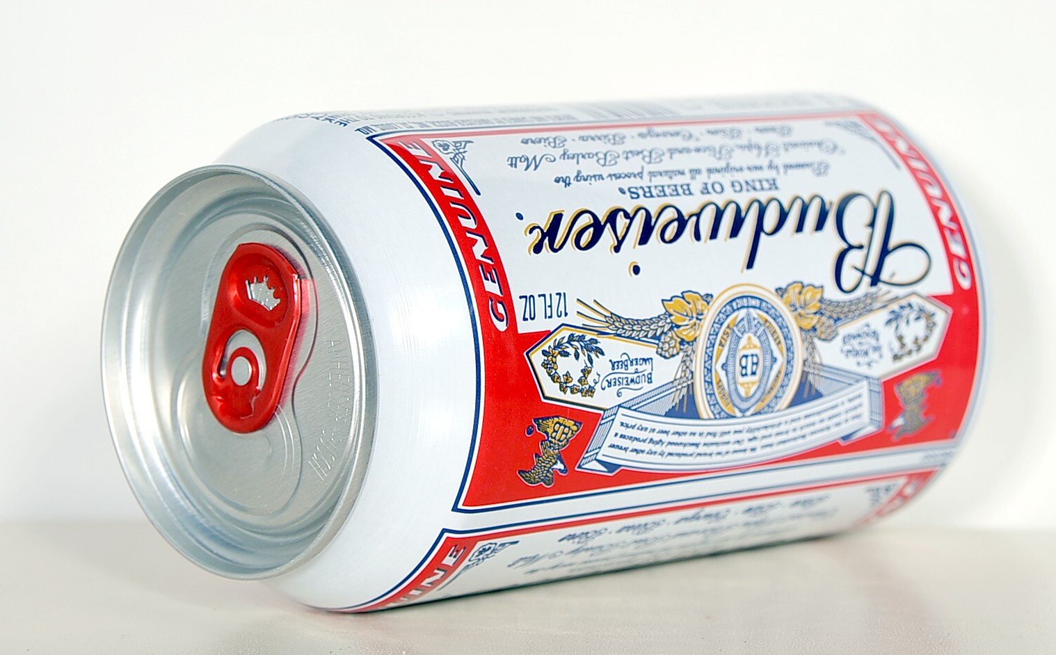 It's Hard To Be A Saint In The City.: Budweiser's New Red Crown Tab.