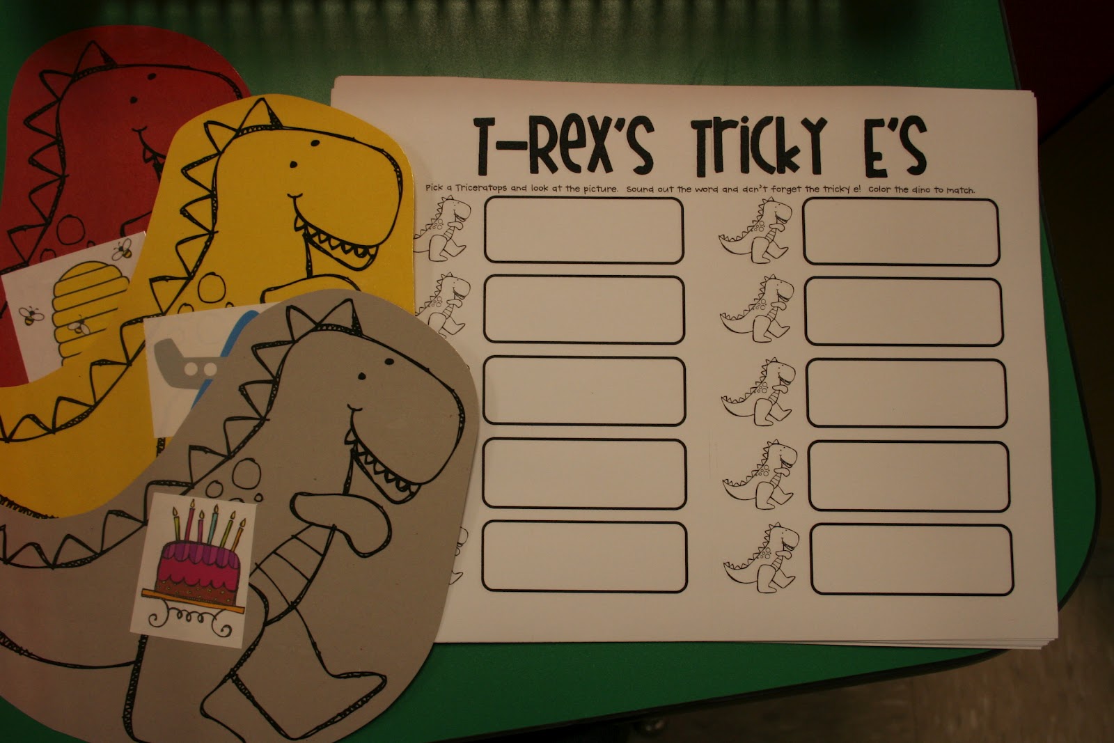 Mrs. Lee's Kindergarten: Dino Preview & a Freebie!