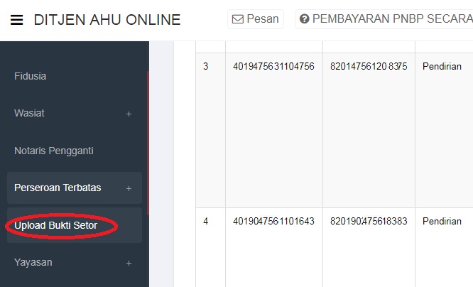 Notaris BHAKTI SIMAMORA S.S., S.H., M.Kn.: Penyampaian Bukti Setor ...