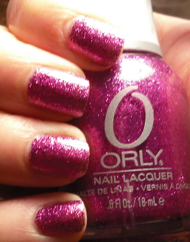 Imperfectly Painted: Orly Bubbly Bombshell & Hard Candy Fabuluxe Comparison