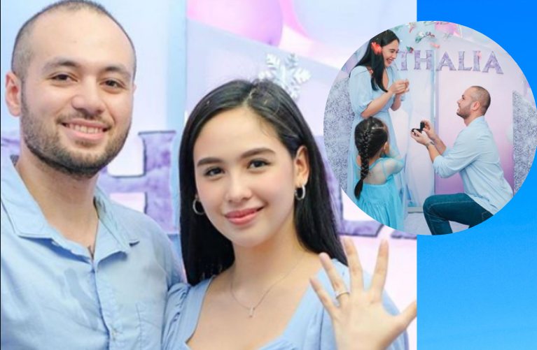 Empress Schuck gets engaged to Vino Guingona on daughter's 5th birthday ...