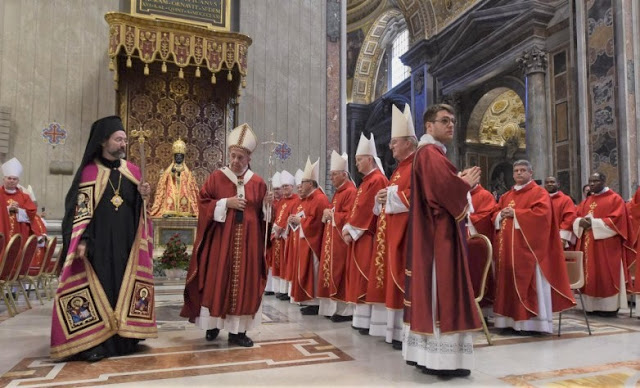 Panorthodox Synod : HOLY MASS AND BLESSING OF THE SACRED PALLIUM FOR ...