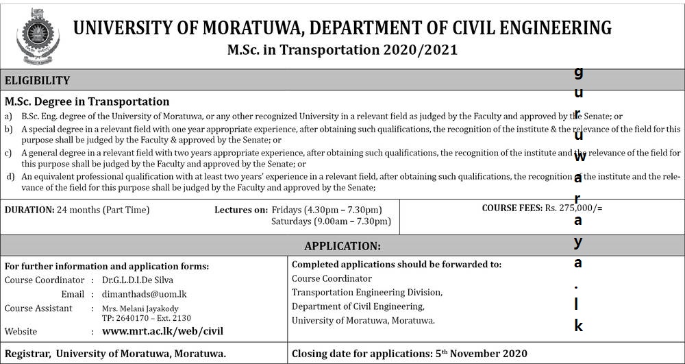 Course Details : Sunday Observer (Oct 18) - Teacher