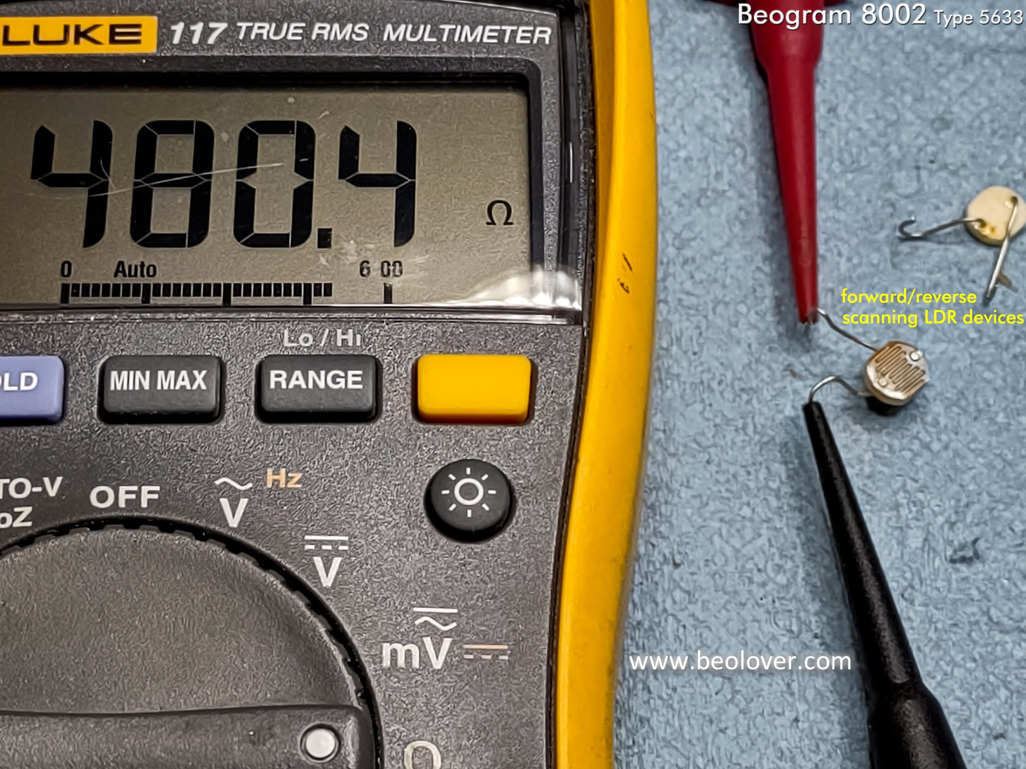 beolover: Bay Area Beogram 8002: Checking the Forward/Reverse Scanning ...