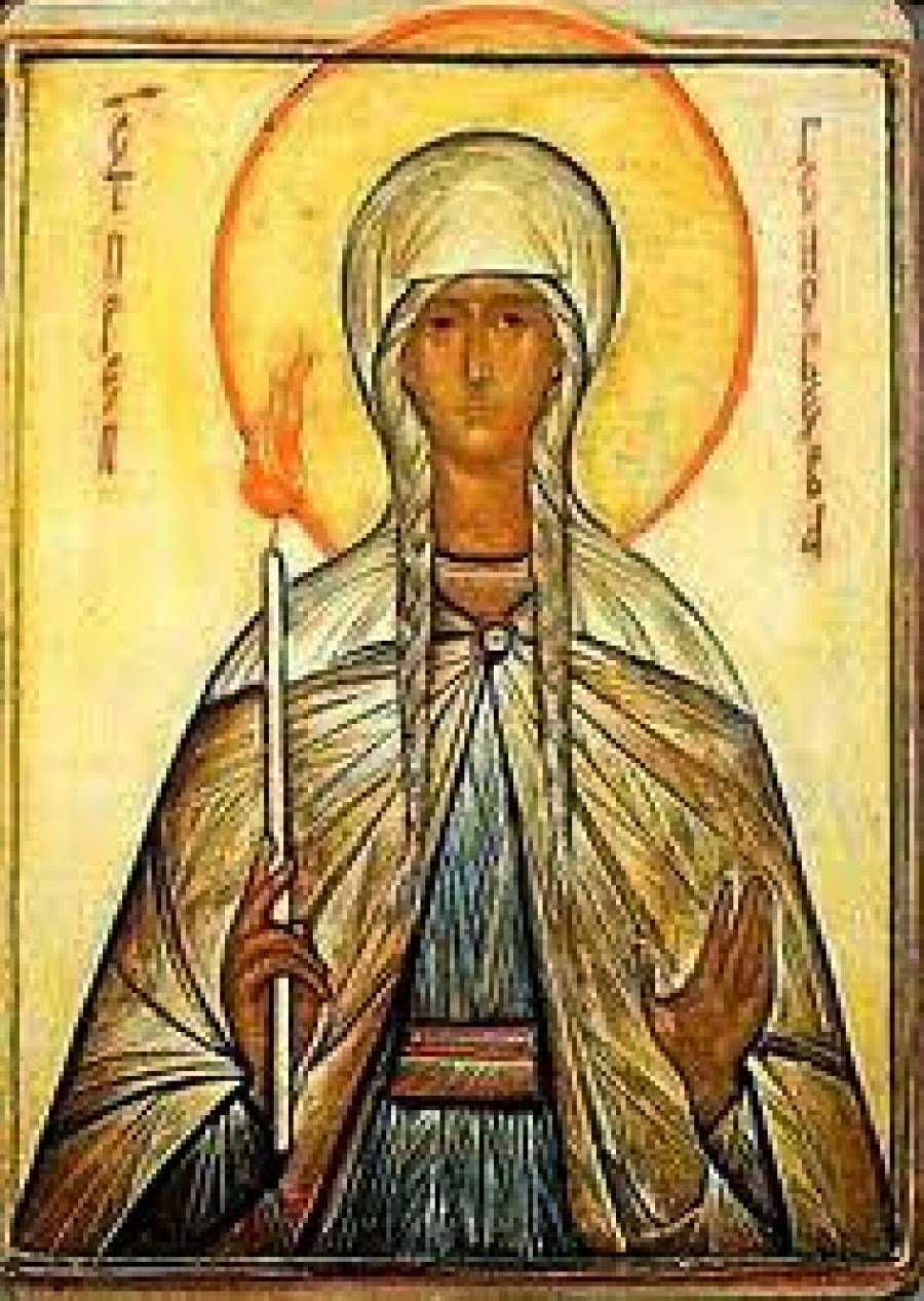 A IGREJA CATÓLICA NO MUNDO: SANTA GENOVEVA - VIRGEM CONSAGRADA