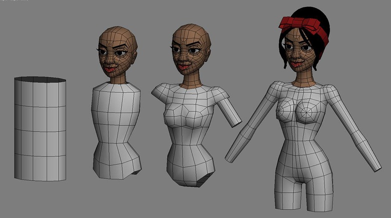 Tutorial About 3D Character Modeling with Tutorials Images | Layth Jawad