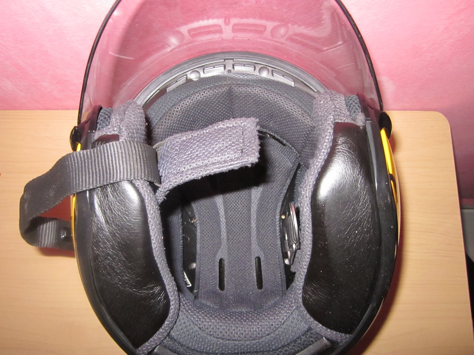 Fahmy Hattan.Rare: Shoei JForce II Yamaha Factory kuning