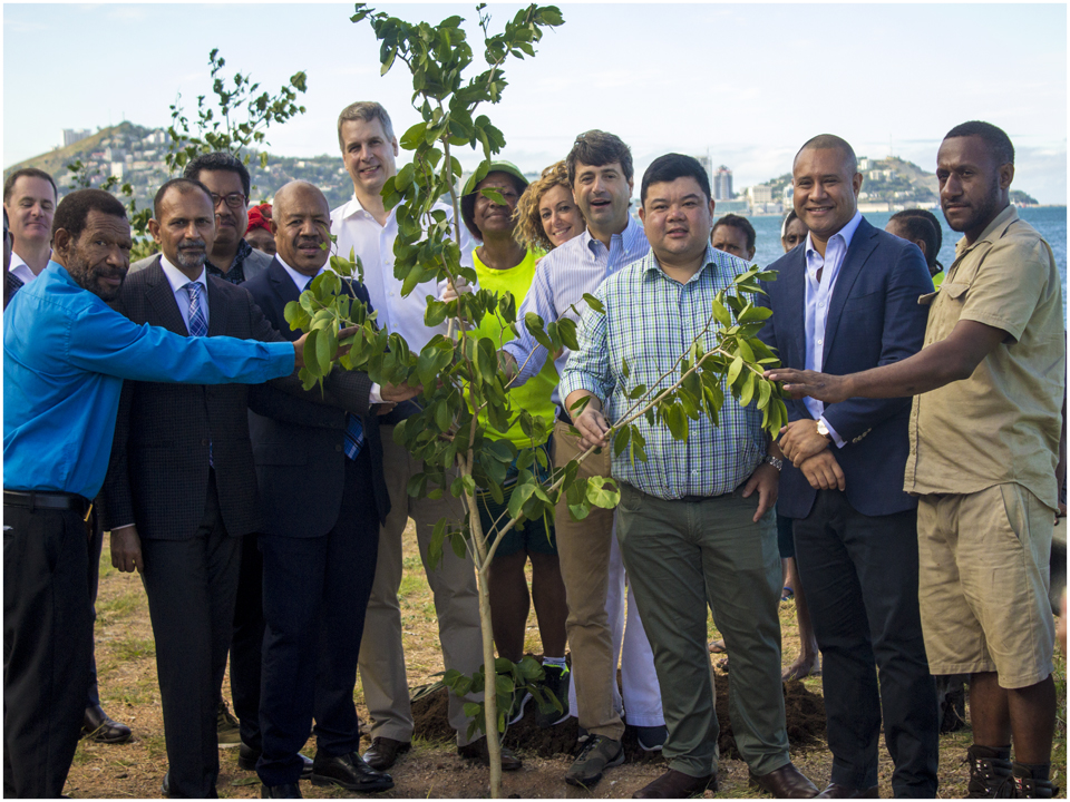 Travel4Green (T4G) PNG: "One person one Tree" campaign in PNG capital ...