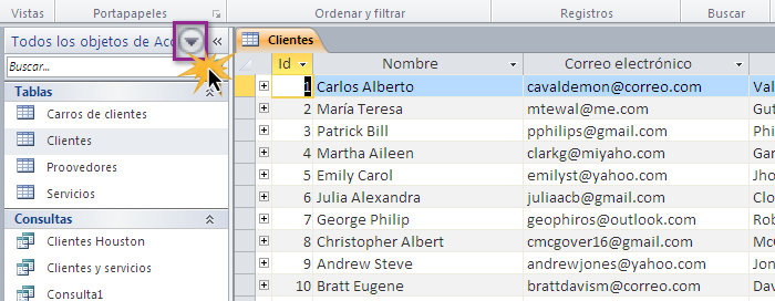 INFORMATICA: INTERFAZ DE ACCESS