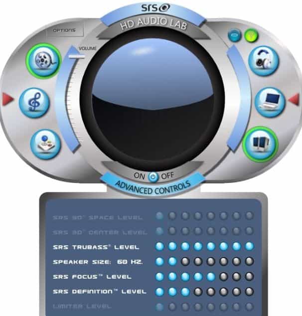 Srs hd audio lab - vidsnose