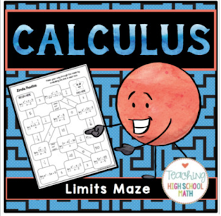 Start Your Calculus Year Off Right - 5 Fun Limits Activities | Teaching ...