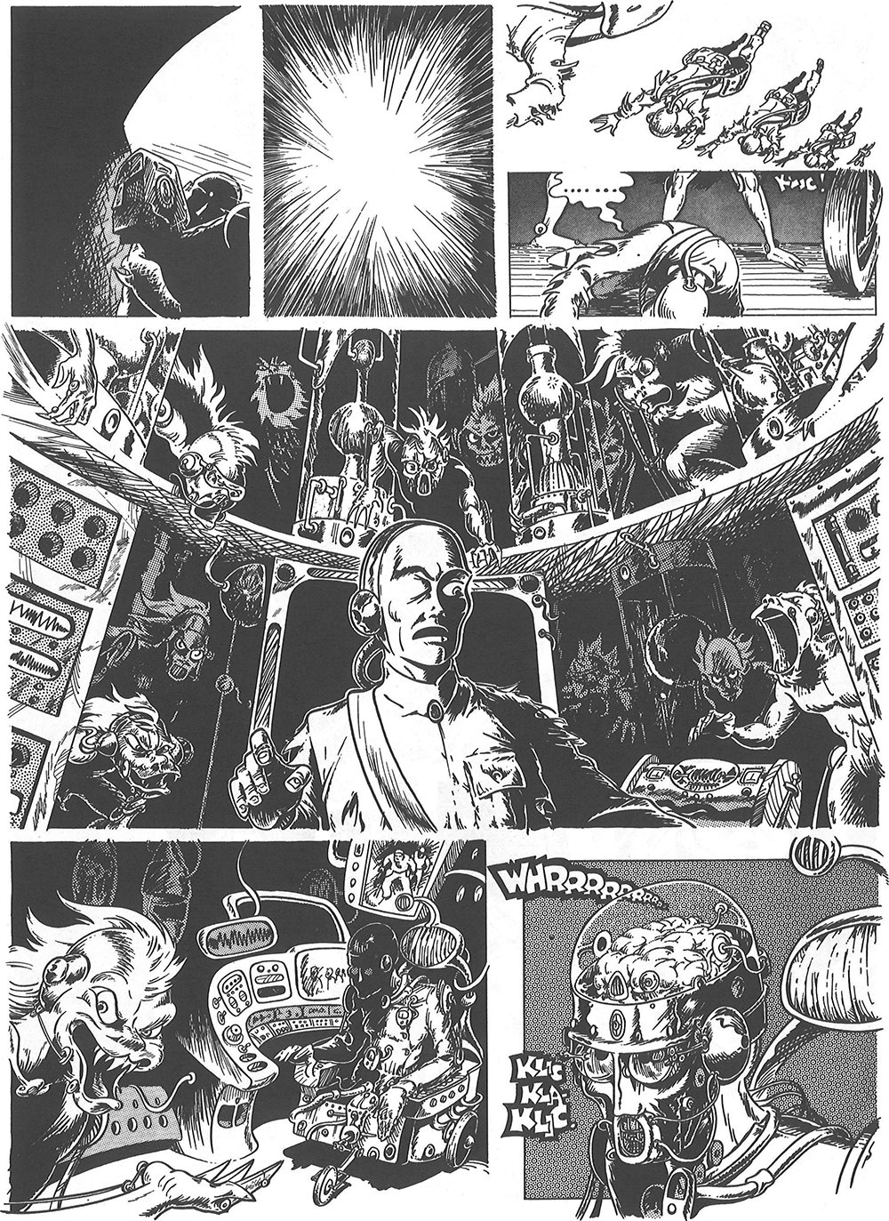 Cap'n's Comics: Mal-ig by George Metzger