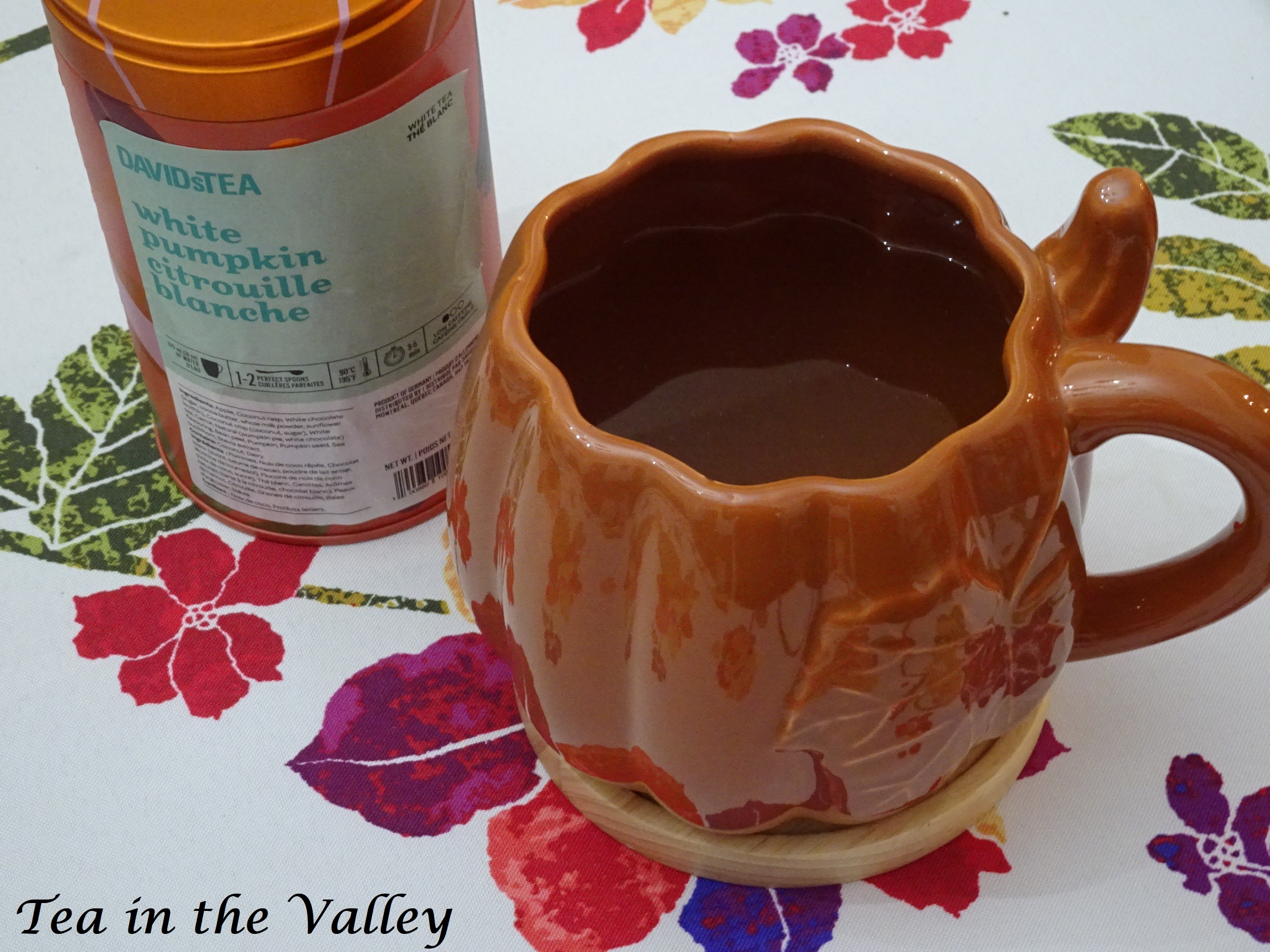 Tea in the Valley: Autumn Teas: Pumpkins