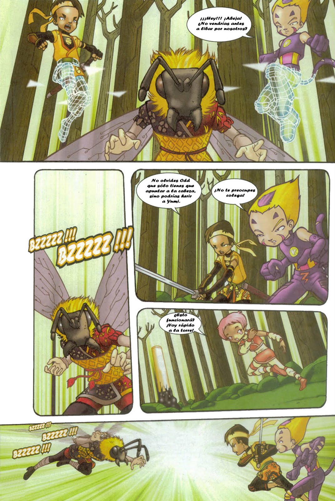 Code Lyoko Code Comics