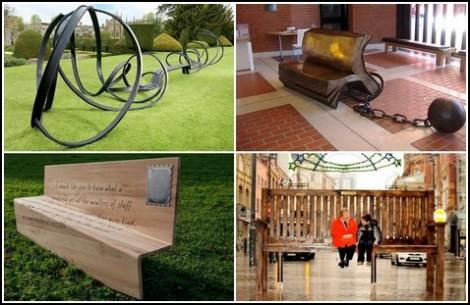 Laugh Gags: Unique and Creative benches