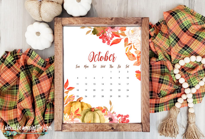 Fall Desktop Wallpaper Calendar 2016