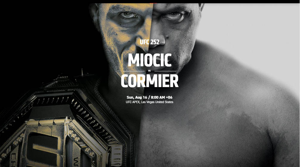 UFC 252 live stream UFC 252 live stream