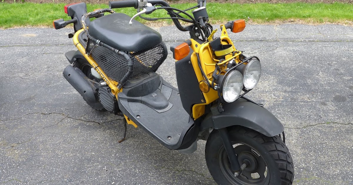 New England Zen: Mr M's Honda Ruckus