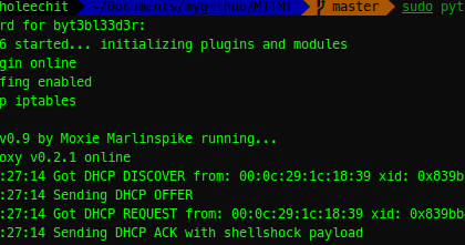 IT Security : MITMF - FRAMEWORK FOR MAN-IN-THE-MIDDLE ATTACKS