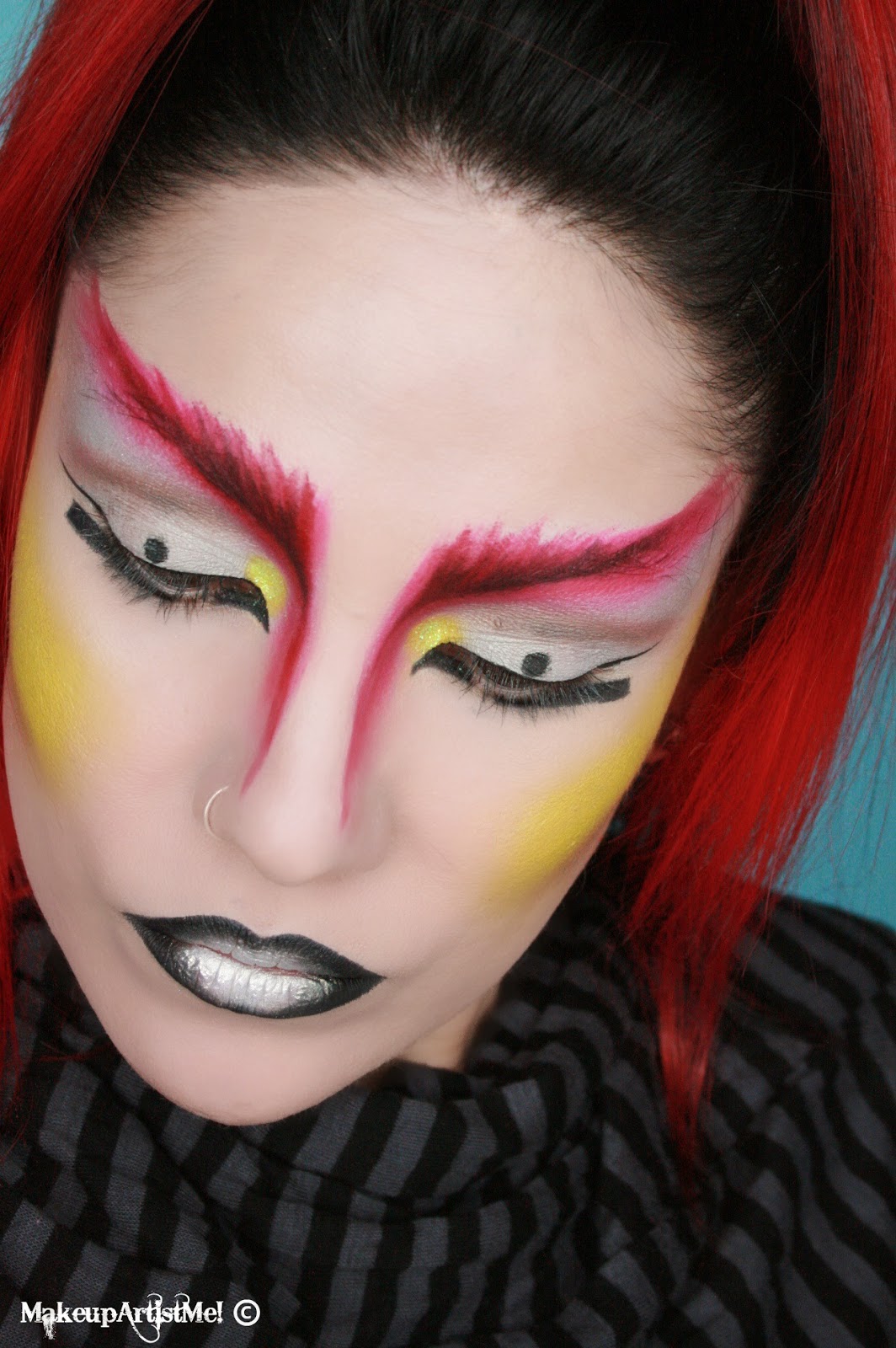 Warrior -- An Artistic Makeup Look