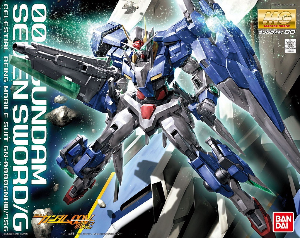 ZeroFour Gundam: MG Gundam 00 7 Sword/G Box Art!
