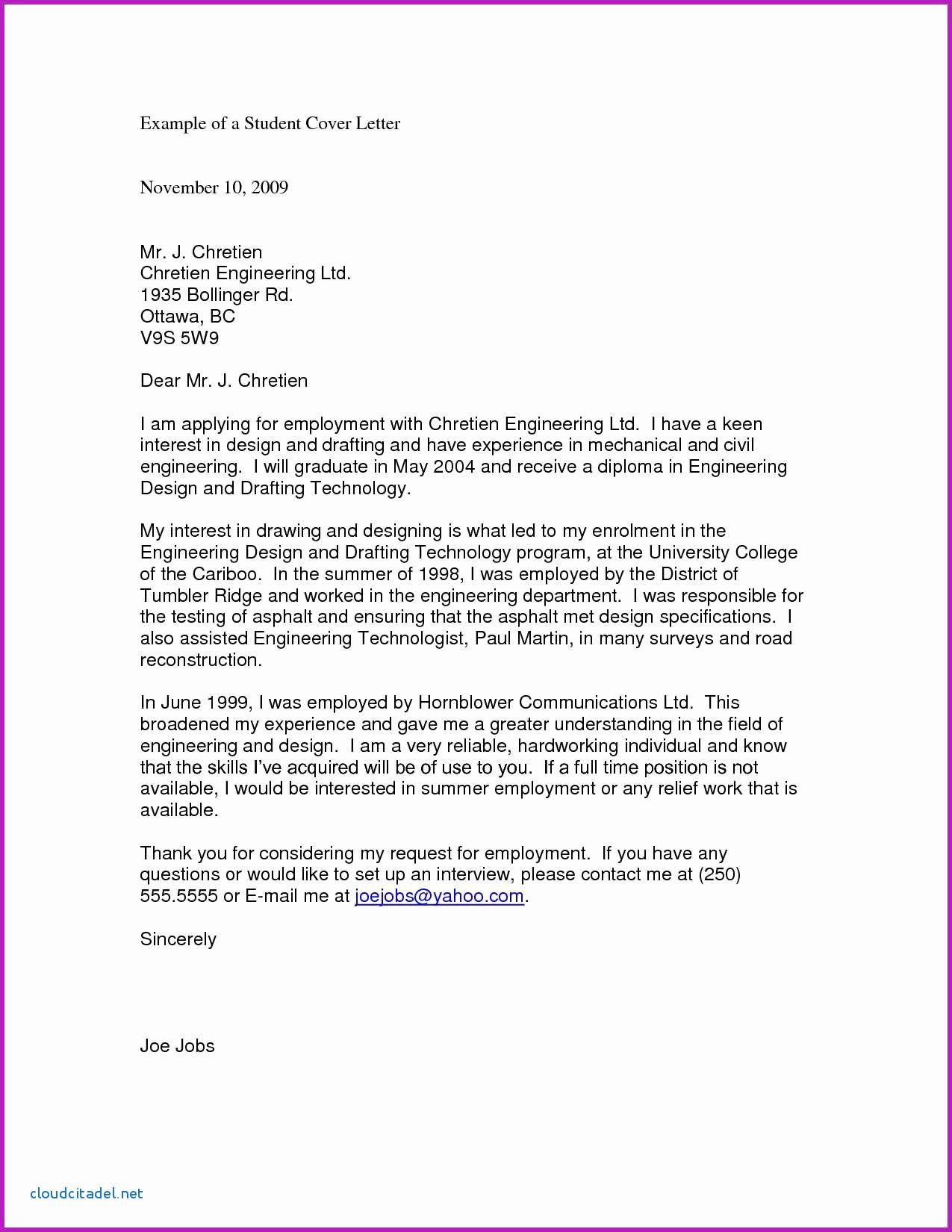 Cover Letter Examples Graduate Student Sample Letter Cover Letter Examples Graduate Student Sample Letter