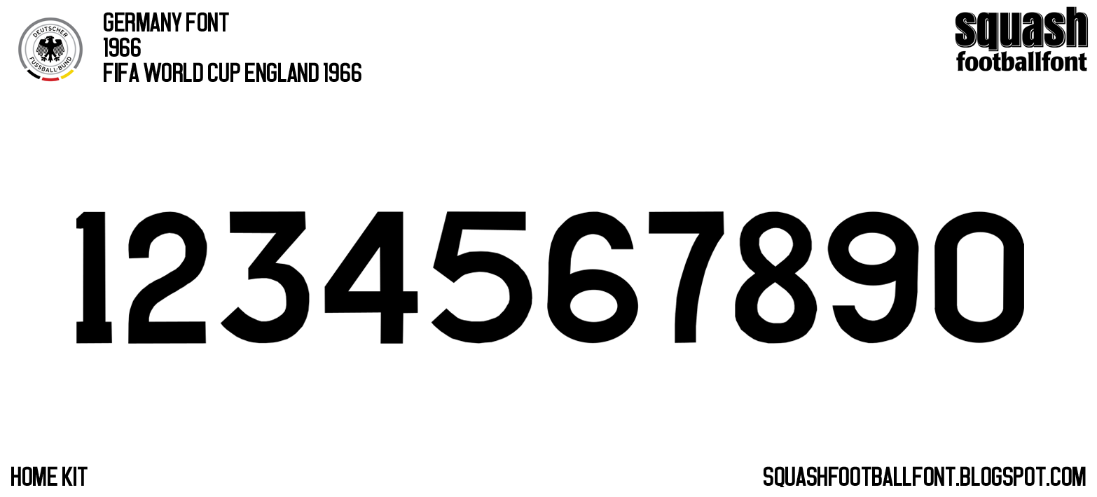 SFF: Germany World Cup 1966 Font