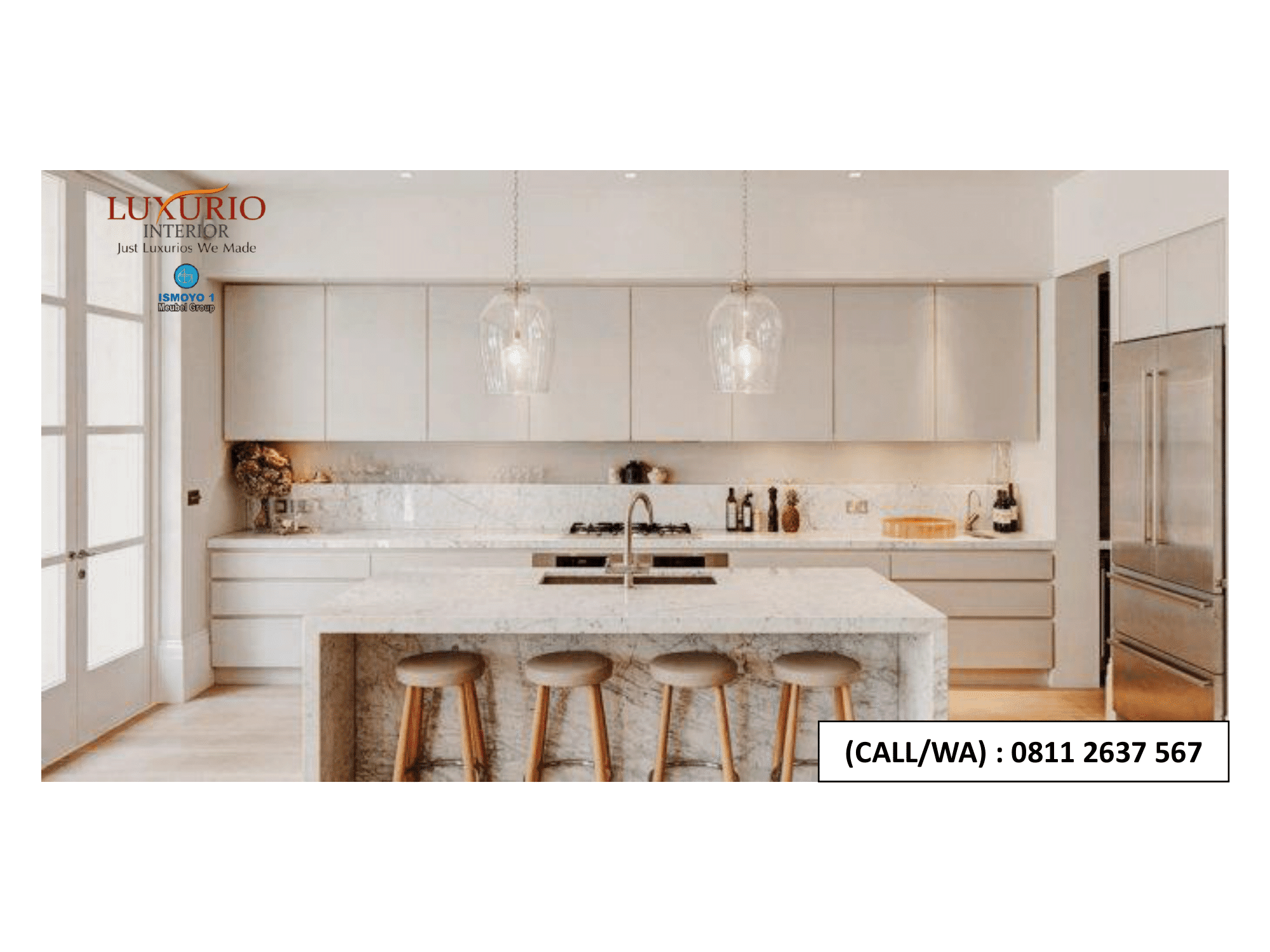 LUXURIO INTERIOR 08112637567 Jogja Kitchen Set Yogyakarta