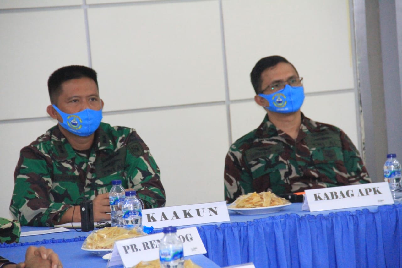 Lewat Vicon Kaakun Lantamal VIII Ikuti Penutupan Rekonsiliasi Internal ...