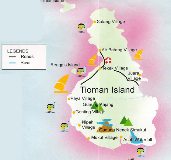 aZra.daN.kEhiDupaNnyA: T I O M A N . I S L A N D