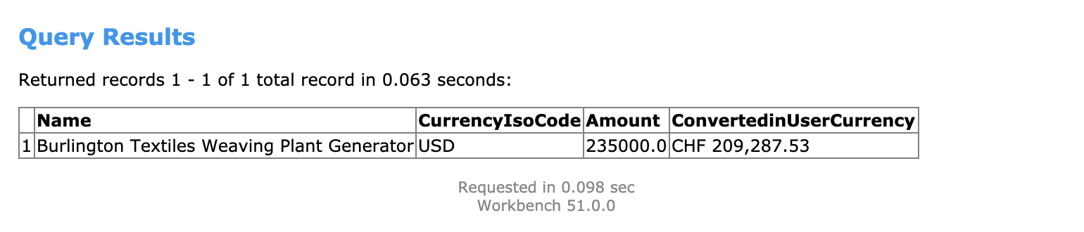How To Query Multi Currency Fields In Salesforce Technical Potpourri From Sudipta Deb
