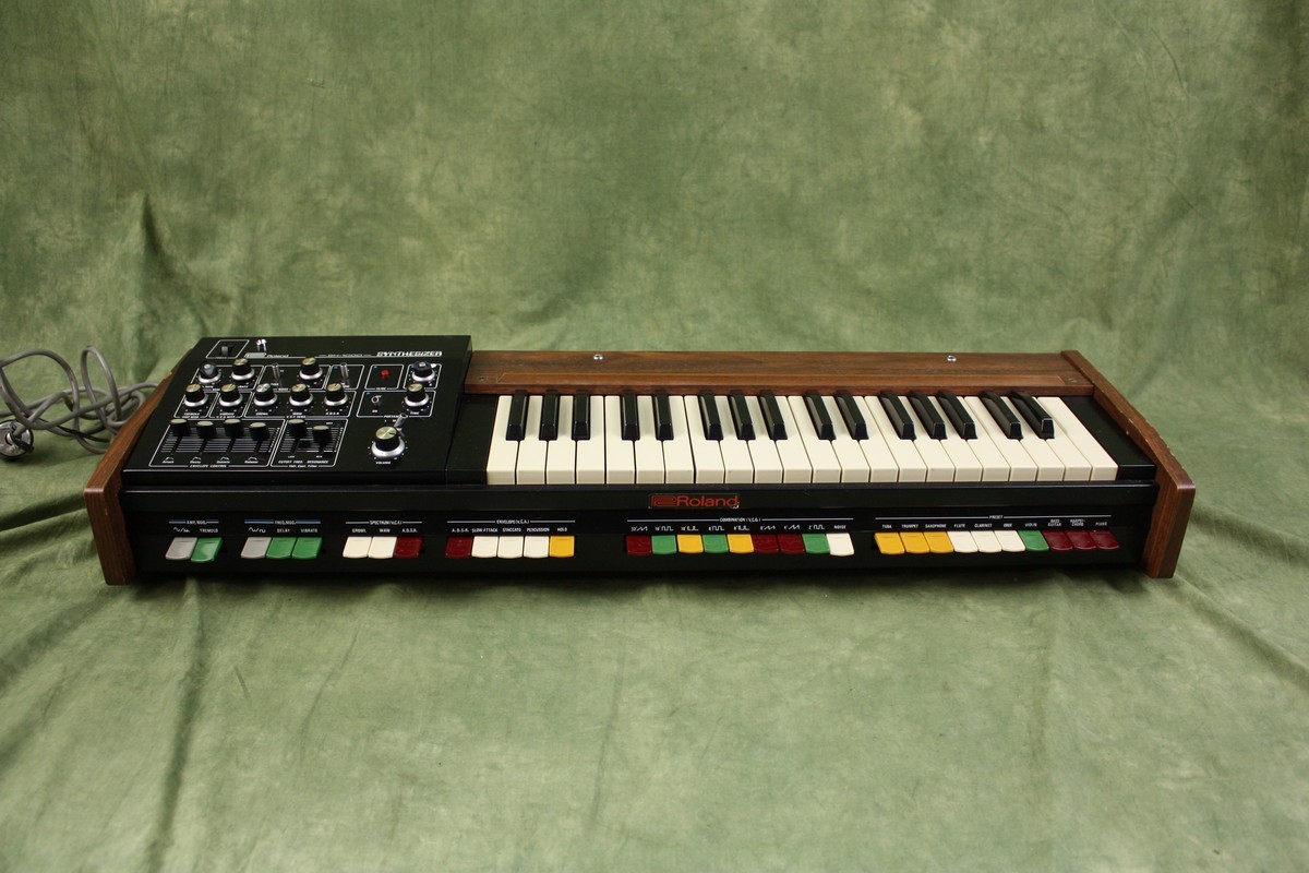 MATRIXSYNTH: Roland SH-1000 Vintage Synthesizer With Hard Case