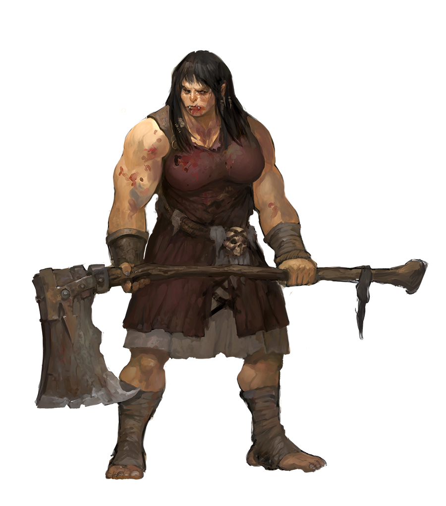 Con D de Dados: Valor racial de Ogro para ACKS