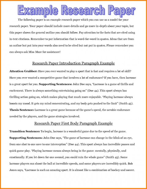 Introduction Paragraph Example Apa - Birthday Letter