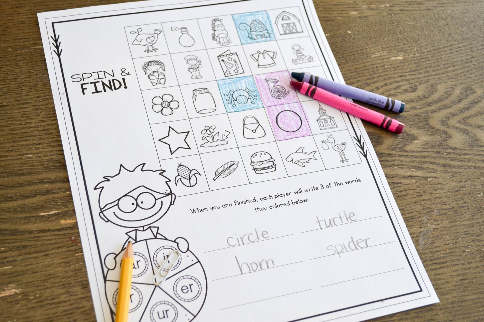 Phonics Games for First Grade - Susan Jones Teaching