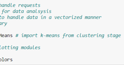 An example of data science clustering analysis with python