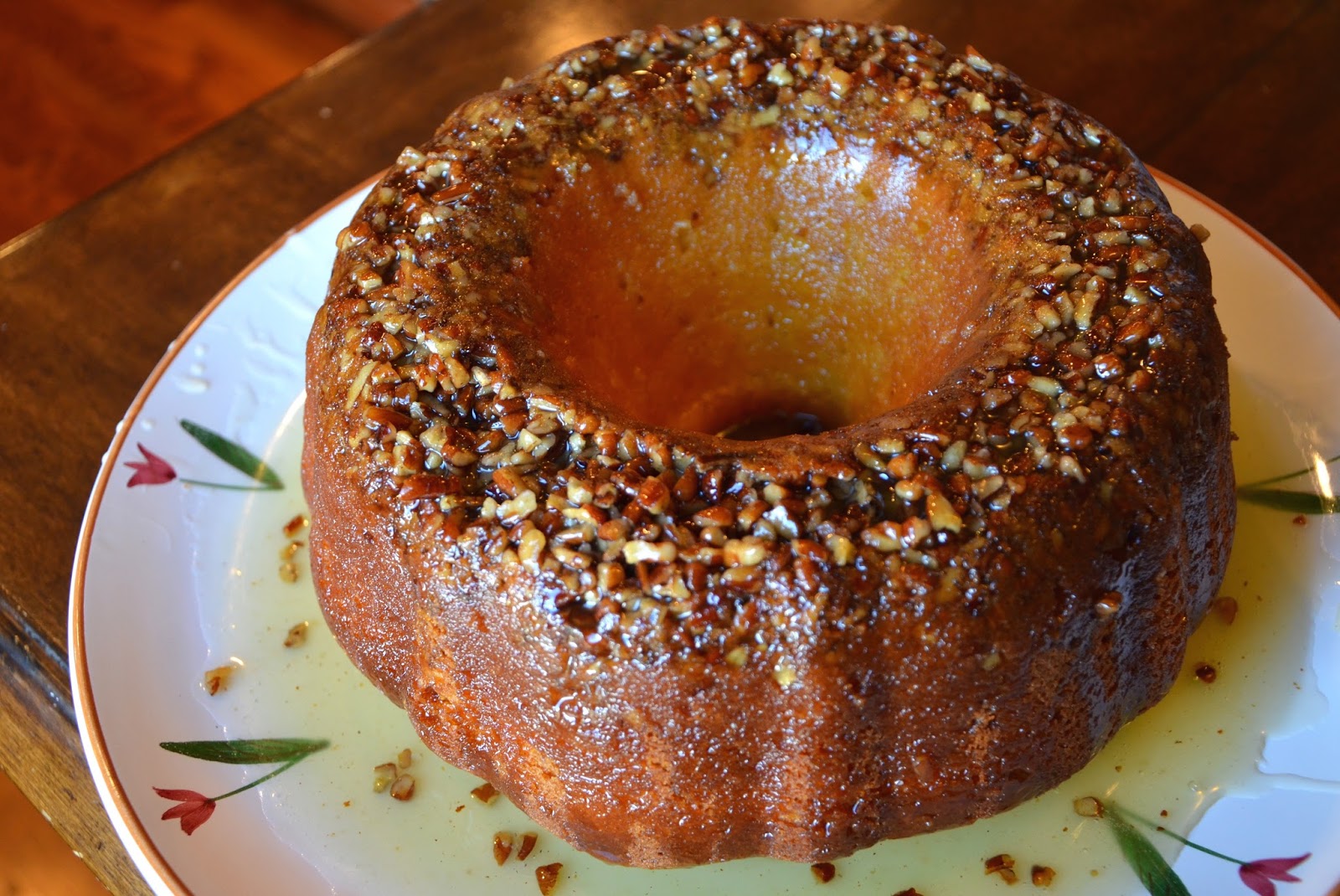 Nobody Puts Mama In A Corner!: Drunken Rum Cake
