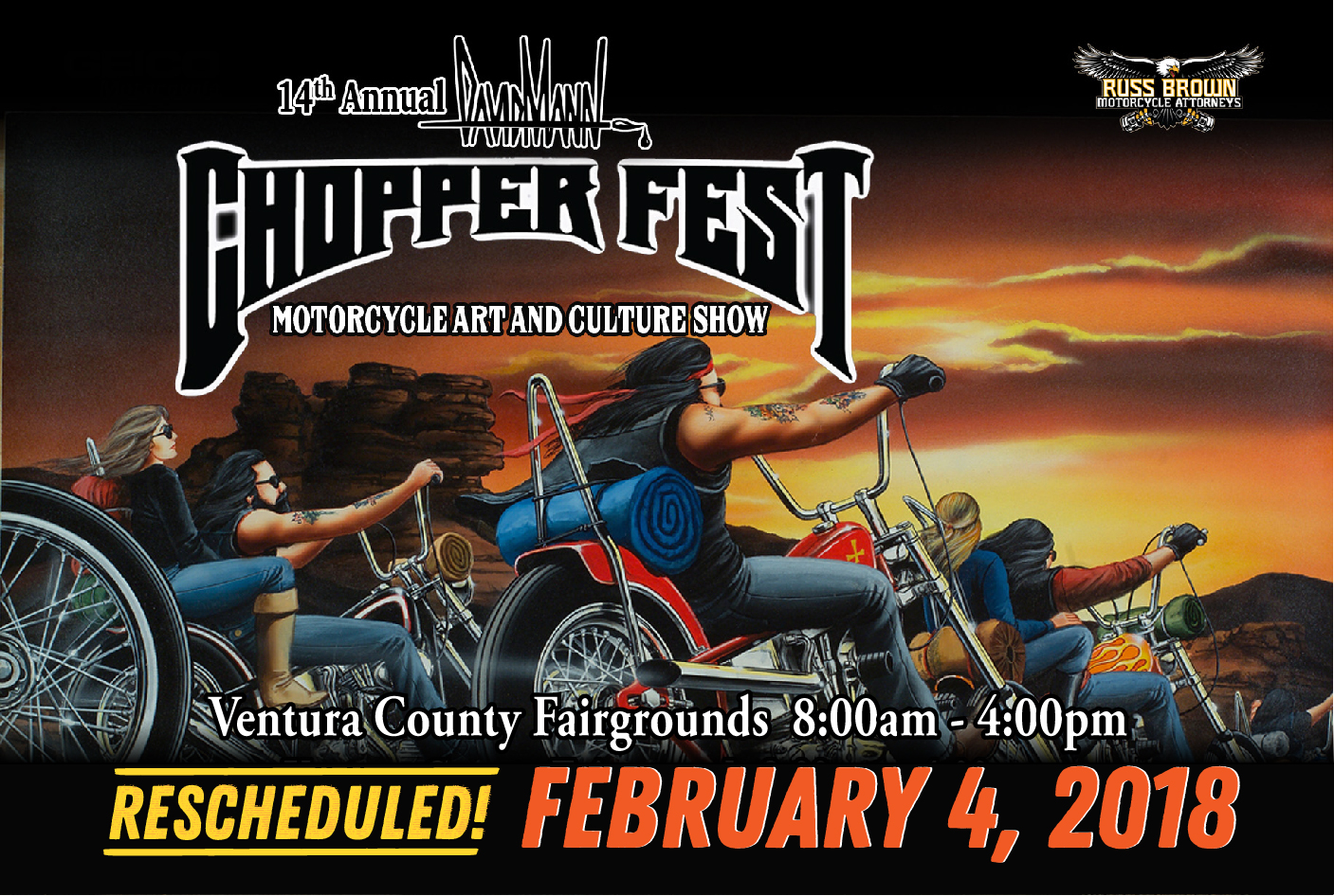 ChopCult: February 4th - The David Mann Chopper Fest