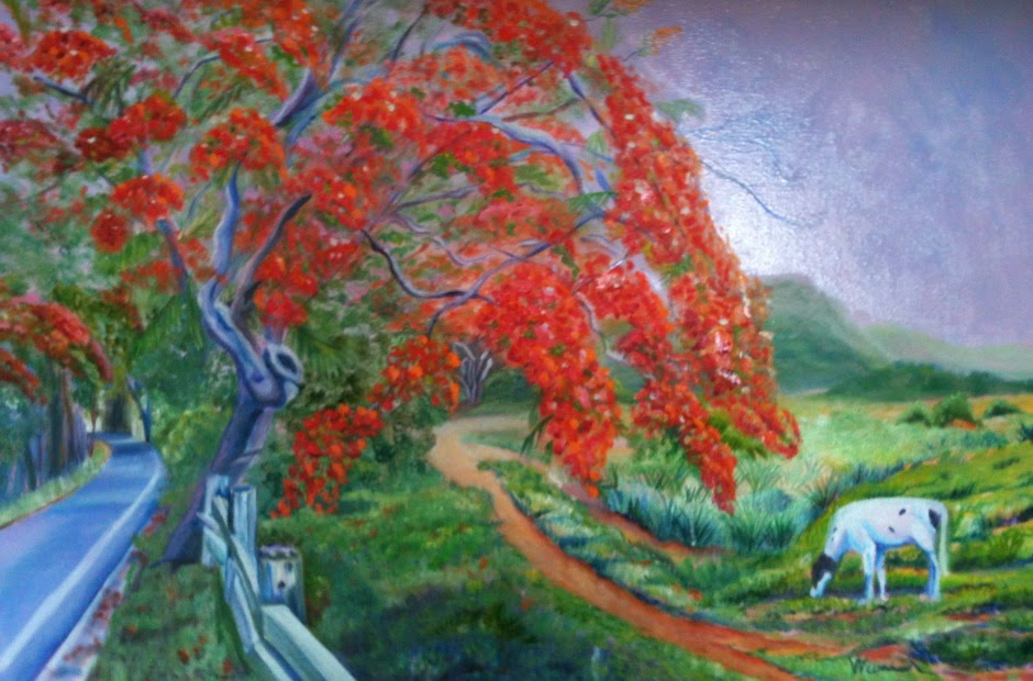 ArteFusion-Puerto Rico: Te gustan los flamboyanes?