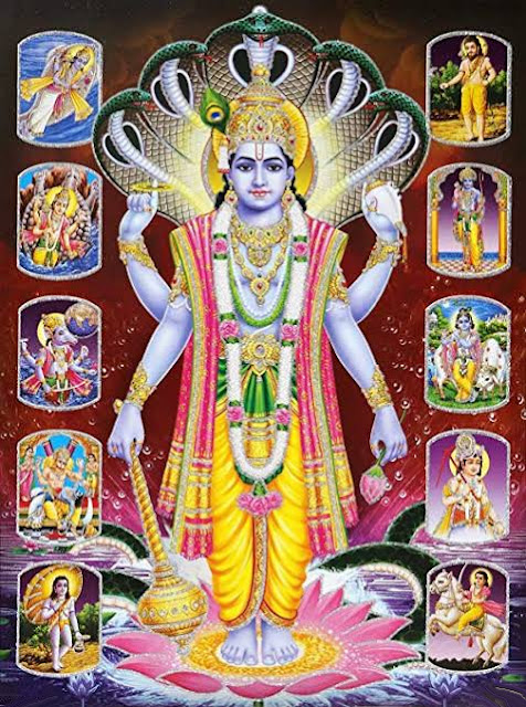 Hindu God Lord Vishnu and Dasa avatar (10 Avatars) - Google Linkz - All ...