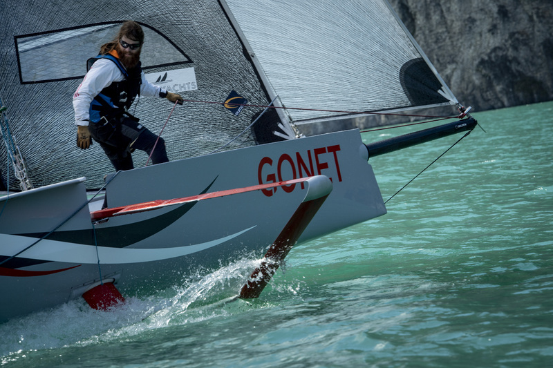 Le Monofoil Gonet, un monocoque à foils sur le Léman : "C’est encore un ...