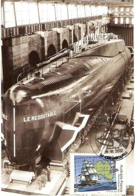 La Marcophilie Navale Envelopmer: Sous-Marin Le Redoutable Ile Longue ...