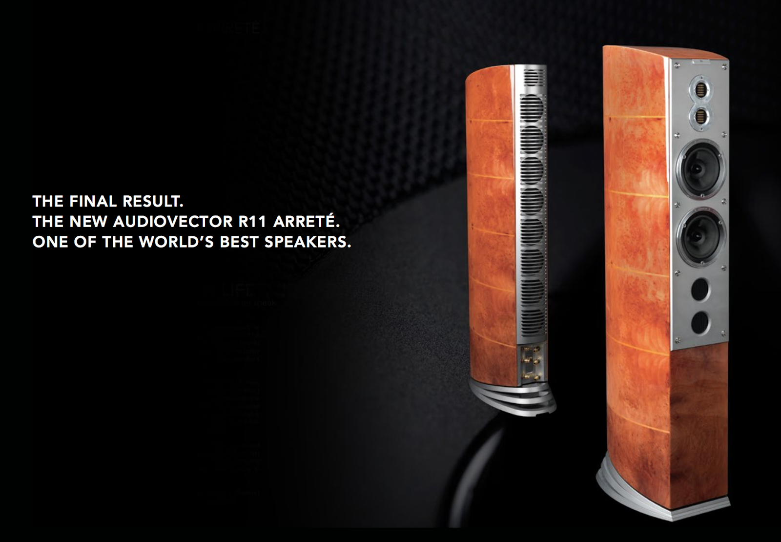 AUDIOVECTOR R11 ARRETE ULTIMATE SPEAKERS SCRAPBOOK – Ultimate High-Fidelity